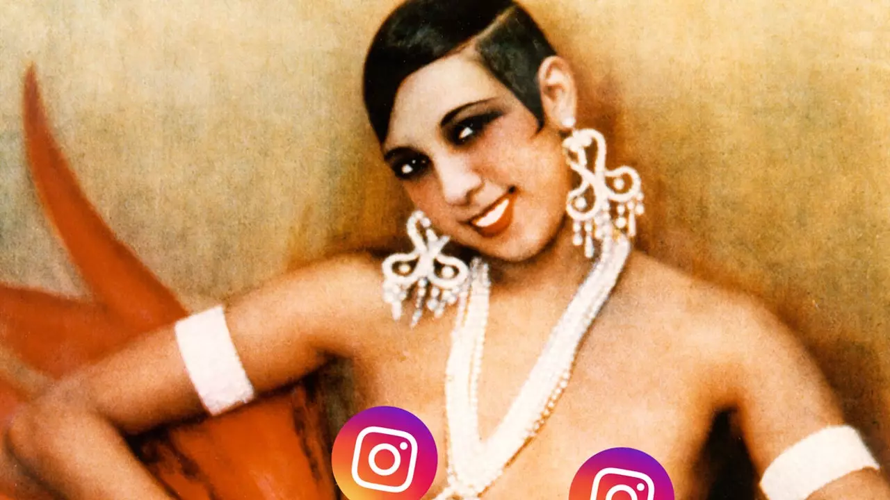 Dai Joséphine Baker akaongororwa pa Instagram