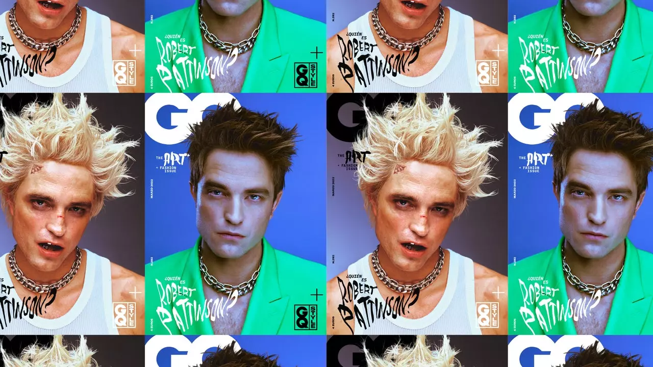 Robert Pattinson, cover av marsutgaven av GQ Spain