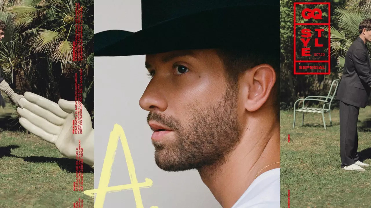 Pablo Alboran, okładka październikowego wydania magazynu GQ Spain