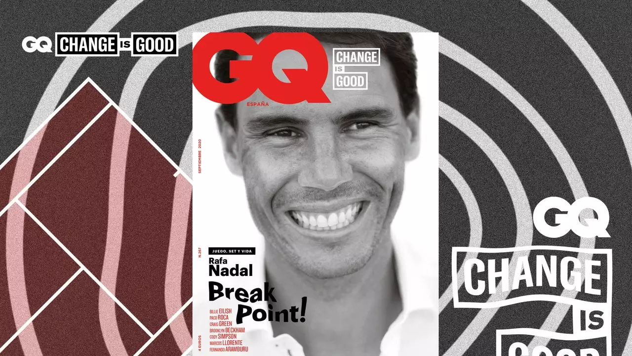 Rafa Nadal, pachikuto cha magazini ya September ya GQ