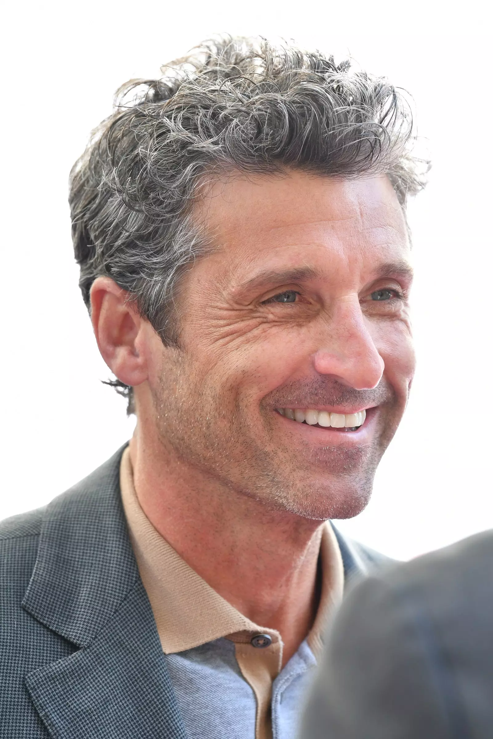 Patrick Dempsey se haarstyl.