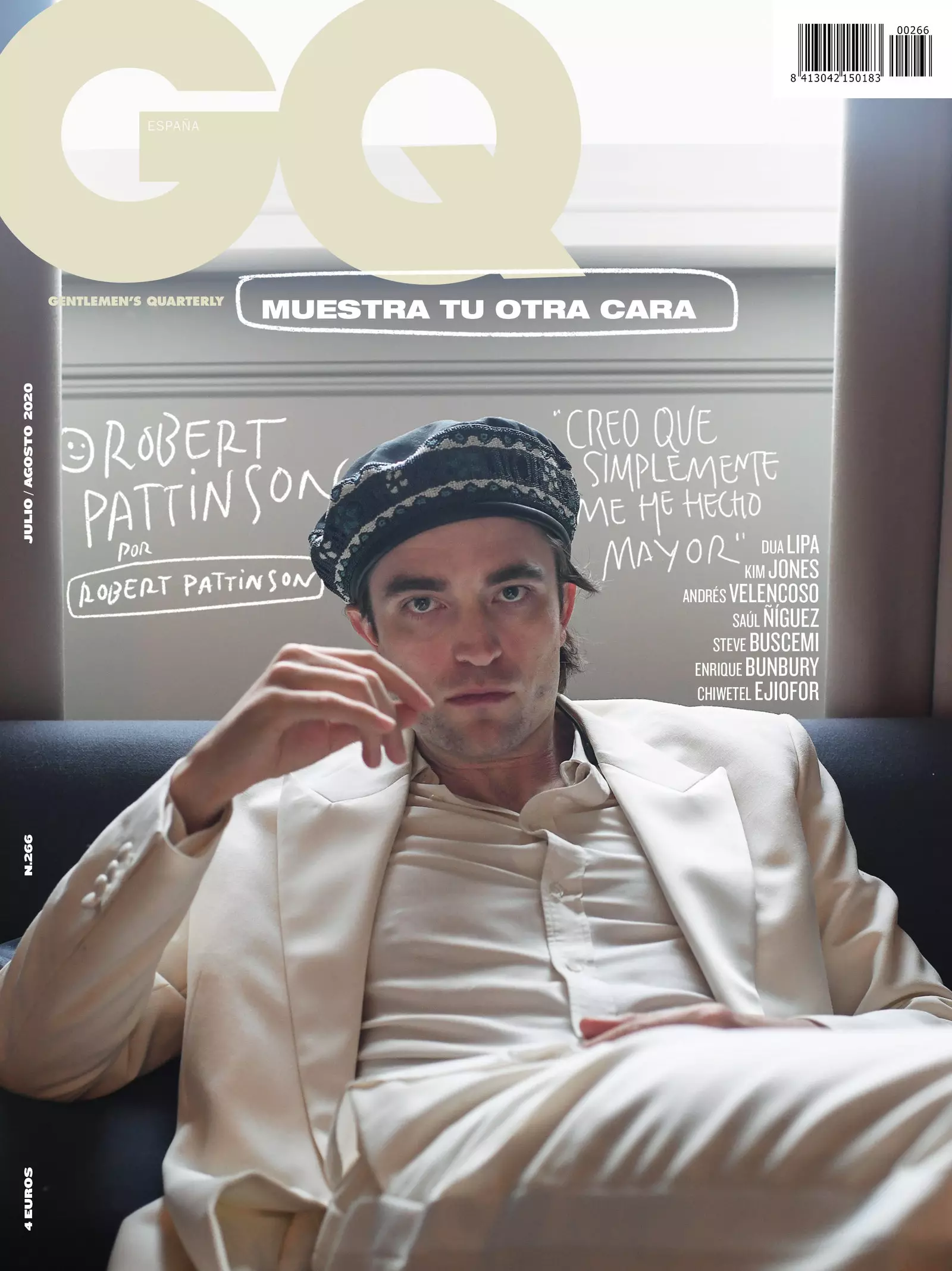 Robert Pattinson igifuniko cya GQ Espagne