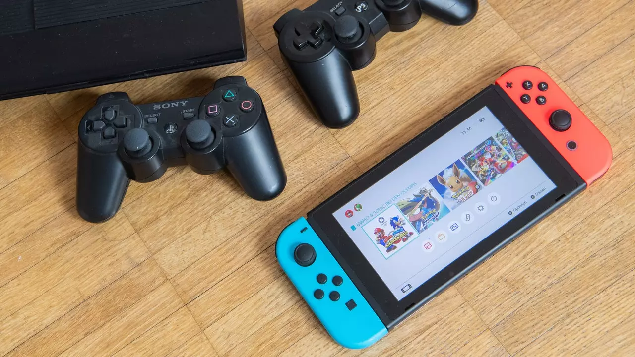 Mae Nintendo Switch yn parhau i werthu ar gyflymder da tra bod PS5 yn arafach na'r disgwyl