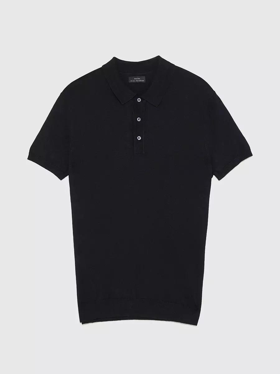 Zara ta saka polo shirt