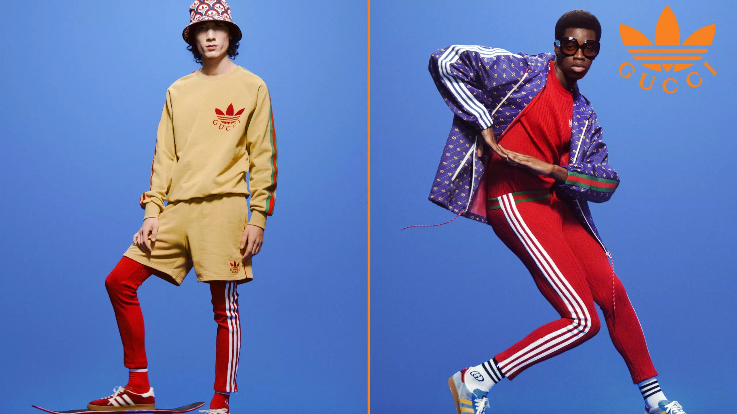 Adidas x Gucci jest już w sprzedaży, współpraca, którą każdy, kto zna się na modzie, chce mieć w swojej garderobie
