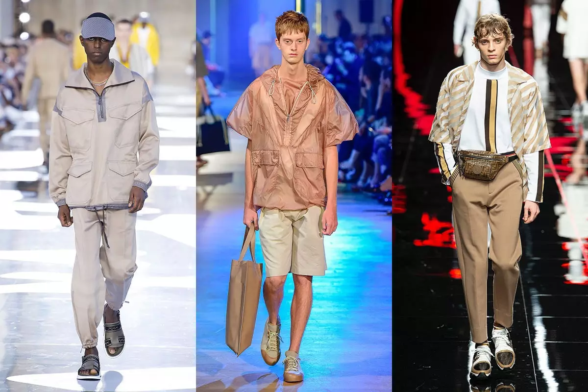 Ermenegildo Zegna, Cerruti 1881 и Fendi весна/лето 2019.