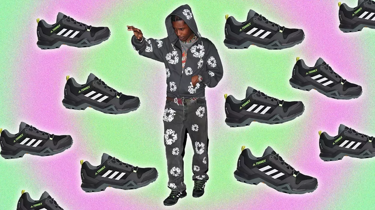 Adidas Terrex AX3 nga A$AP Rocky është këpucët perfekte për alpinistët urbanë.