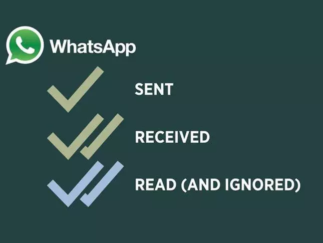 Whatsapp plava kvačica