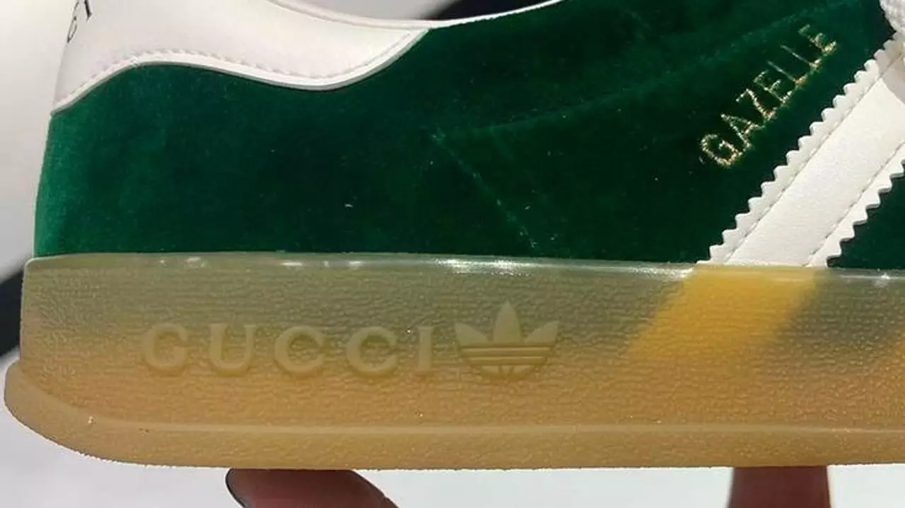 adidas x Gucci nibintu byingenzi byinzozi zacu zo mubutaliyani