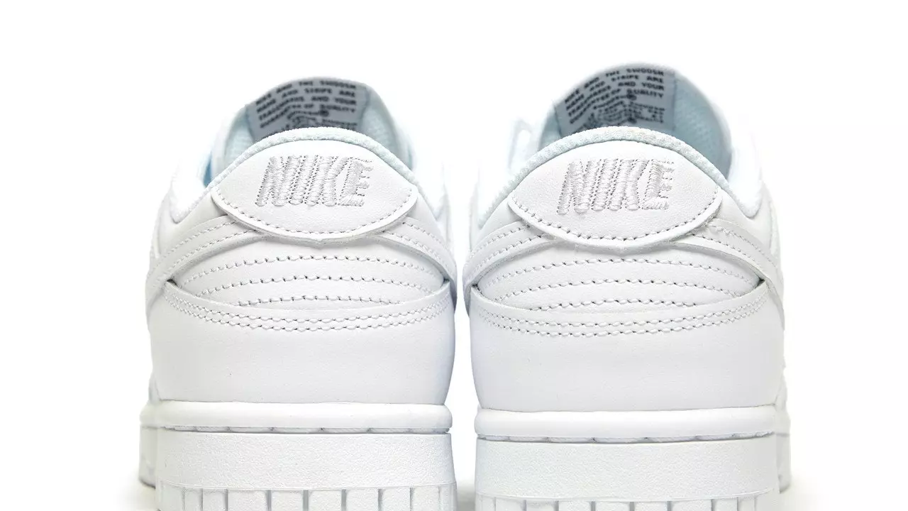 De wite Nike Dunk Low dy't lykje op in Air Force 1 binne de 100 euro sneakers dy't noait út styl sille gean