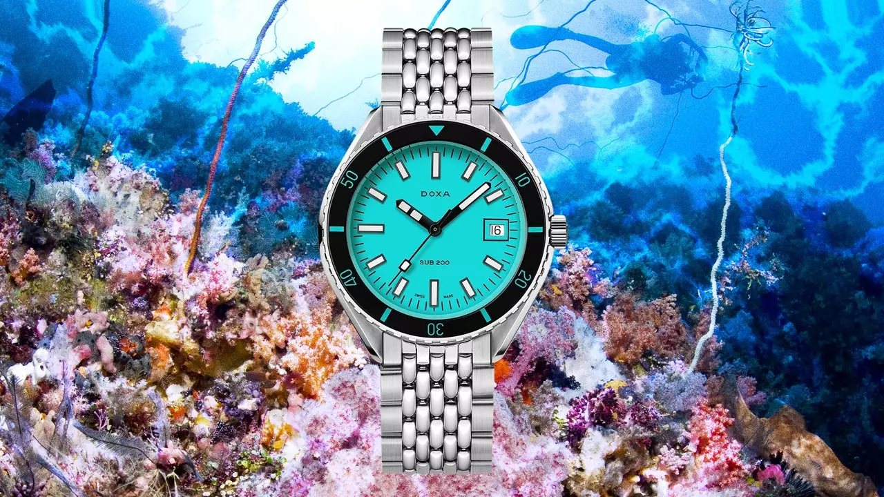 A luxury diving watch for less than 1,000 euros? Yes, and with a Tiffany dial