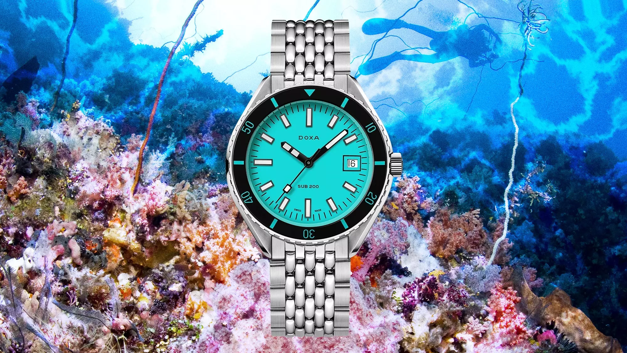 Tieto potápačské hodinky sledujú trend ciferníka Tiffany Blue za oveľa dostupnejšiu cenu