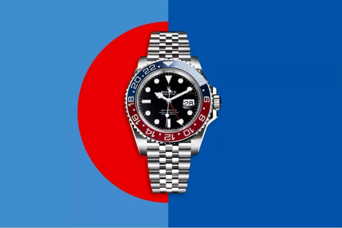 Гадзіннік rolex gmt master