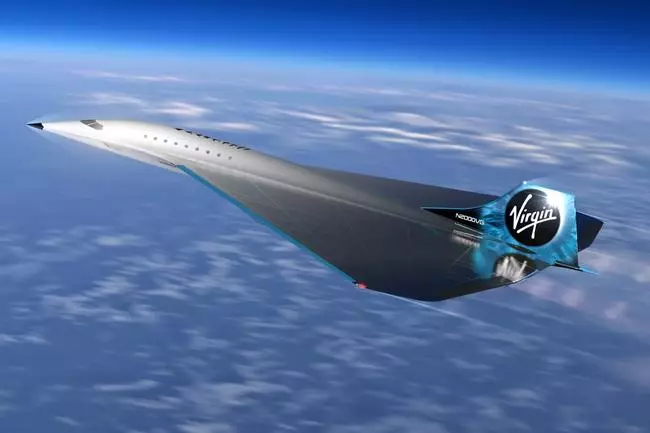 Ny fiaramanidina vaovao an'ny Virgin Galactic dia hitondra anao avy any London mankany New York ao anatin'ny 90 minitra