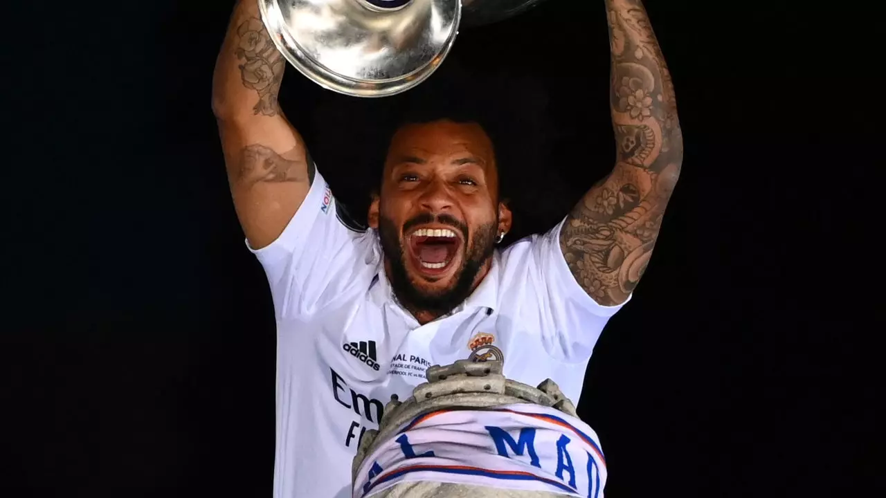 Marcelo Vieira šventė Madrido „Real“ pergalę Čempionų lygoje su geriausiais batais, kuriuos kada nors turėsite.