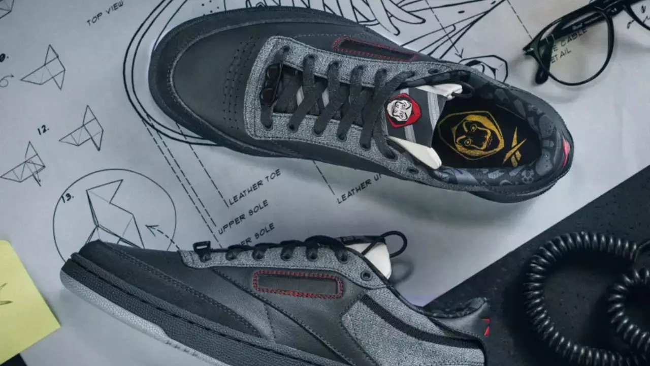 Les chaussures Reebok de La Casa de Papel vous donneront l'impression de faire partie de la bande du Professeur