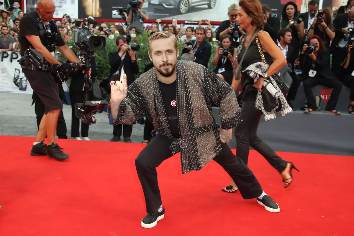 ryan Gosling Venetsiya festivali