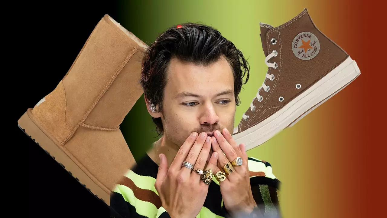 „Harry Styles“ turi pigesnę sportbačių kolekciją, nei jūs manote