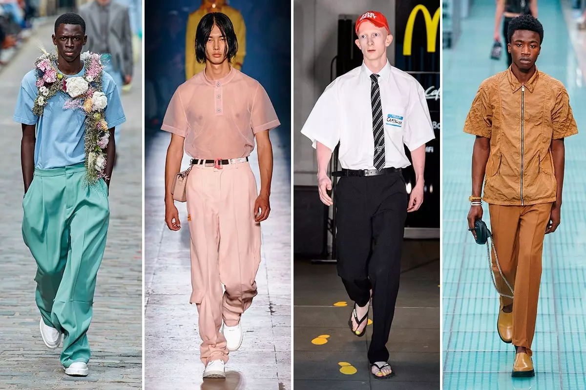 Louis Vuitton Heron Preston Vetements och Alyx vårsommar 2020