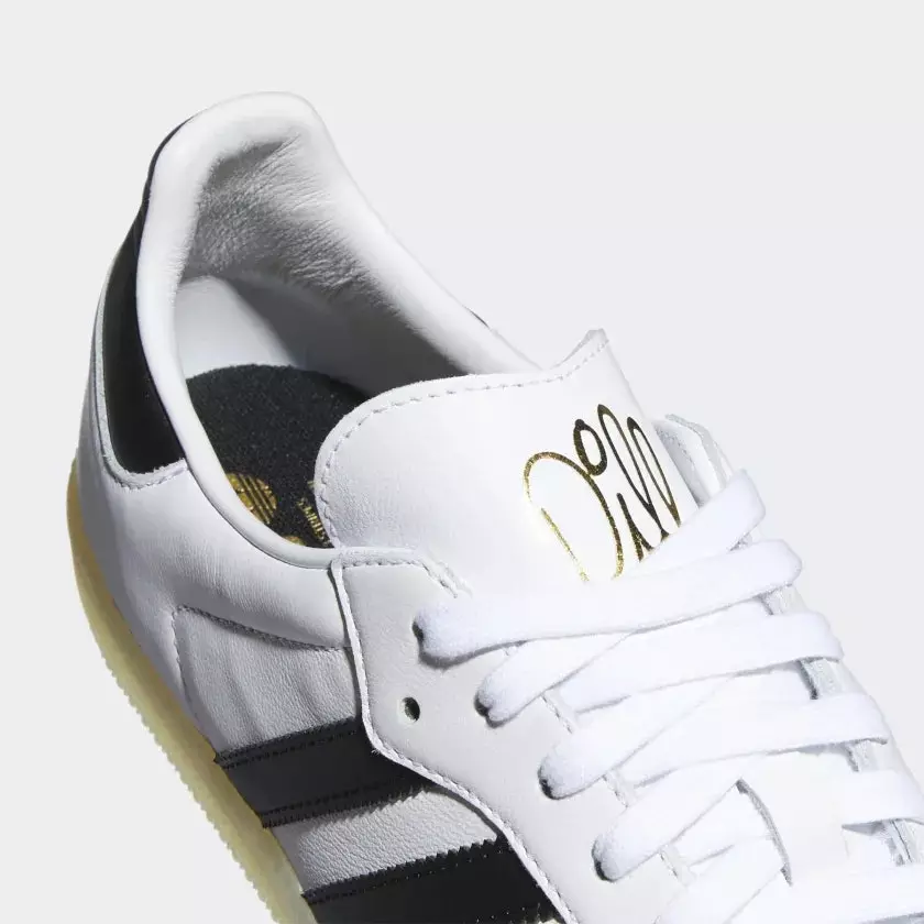 Jason Dill's adidas samba raug nqi tsawg dua 100 euros