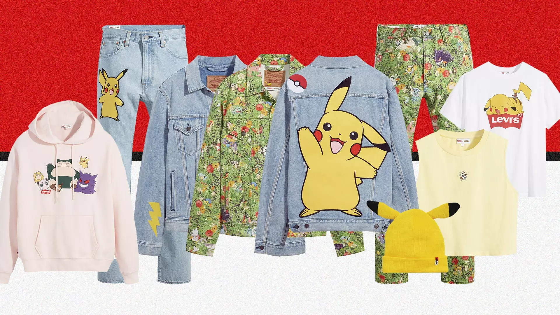 Levi's x Pokémon har samlingen du vill fånga helt