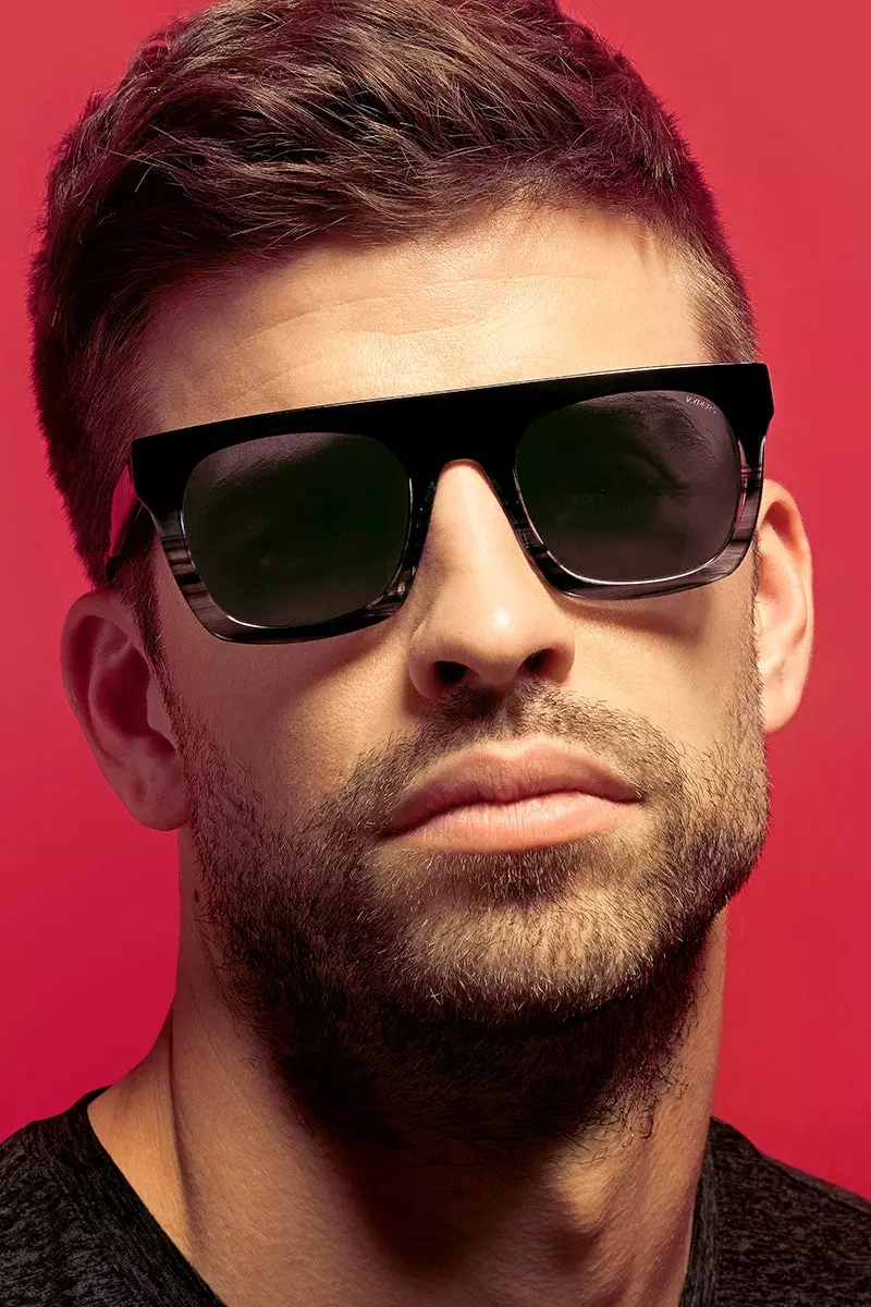 Les lunettes de Piqué.