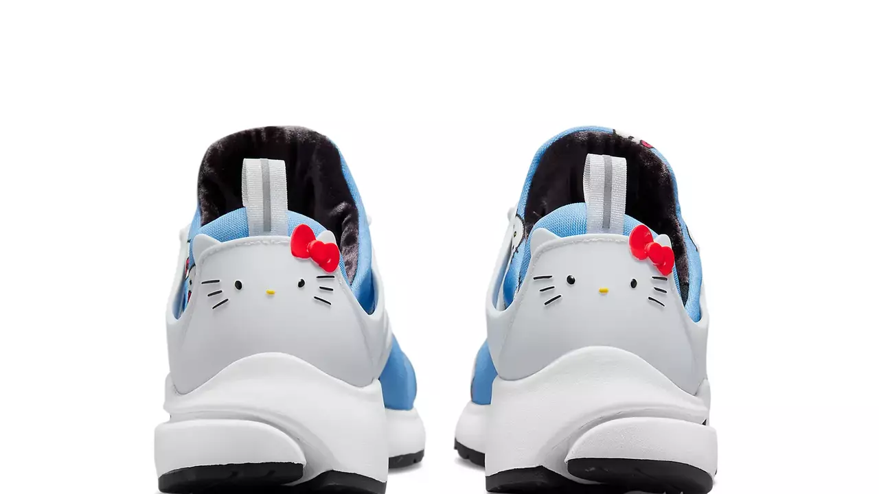 Helo Kitty x Nike Air Presto: ar ôl 18 mlynedd o aros, mae'r sneakers hyn yn mynd i fynd ar werth o'r diwedd