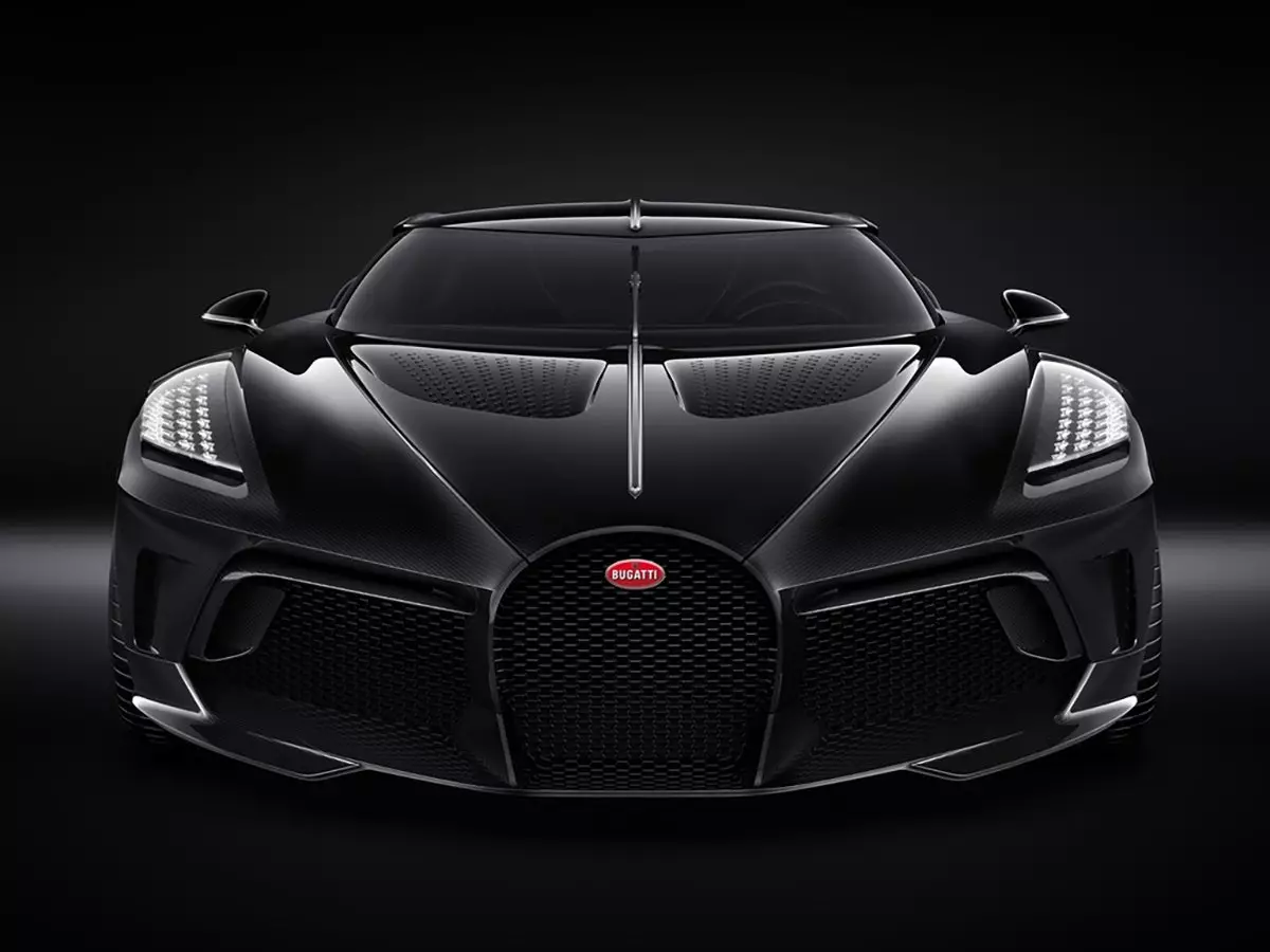 Bugatti la voiture noire çmimi më i shtrenjtë i makinës