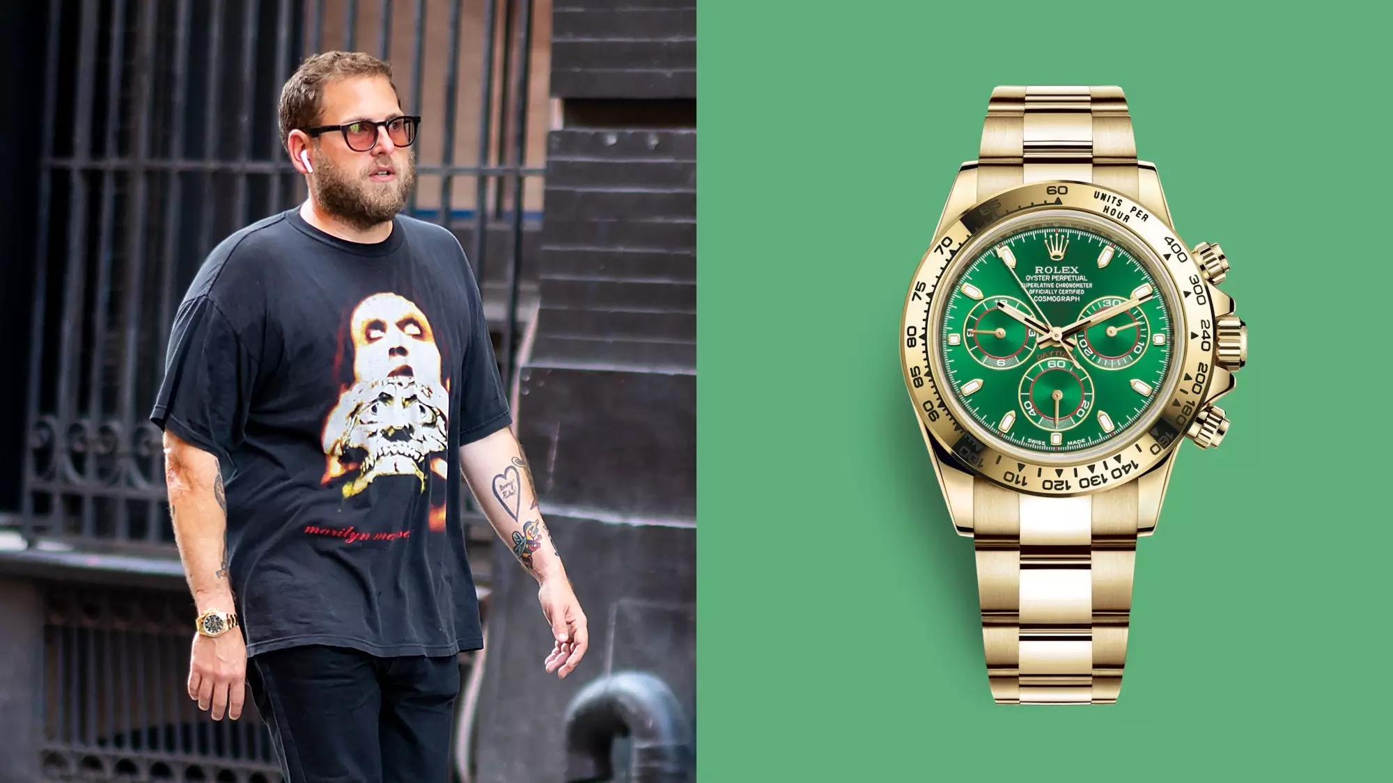 Rolex Daytona Jonah Hill.