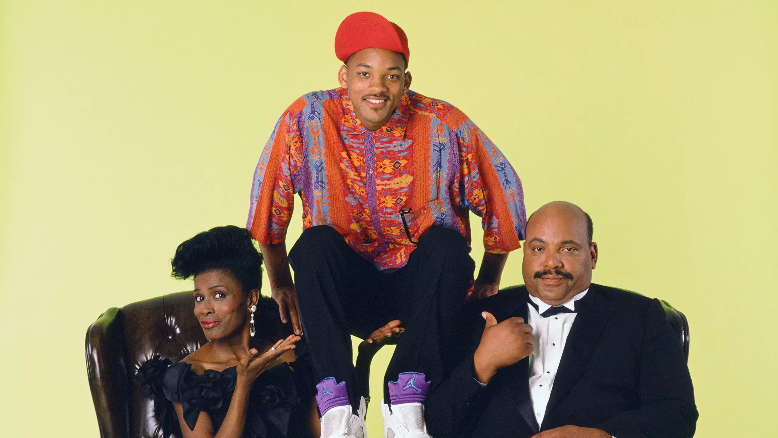 THE FRESH PRINCE OF BELAIR Season 1 Uzoba umfanekiso uJanet Hubert njengoVivian Banks uWill Smith njengoWilliam 'Will' Smith James...