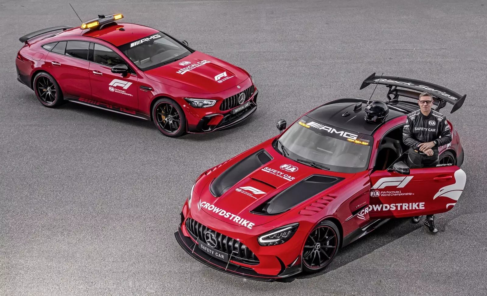 Kereta keselamatan Mercedes AMG GT