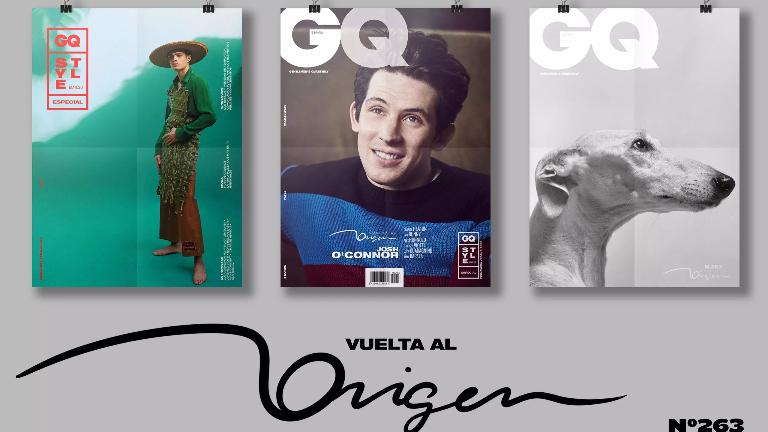 Josh O'Connor-forsiden av marsutgaven av GQ Spain