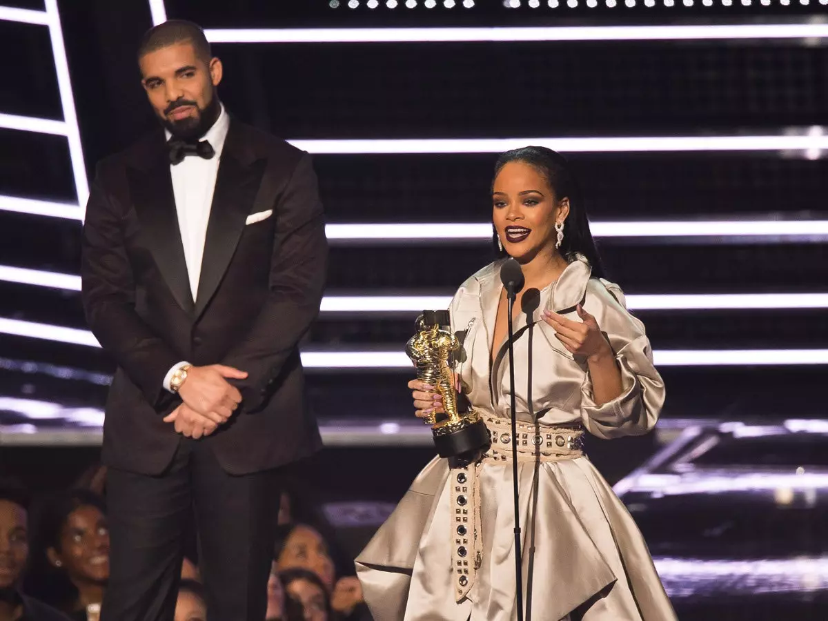 Rihanna and Drake