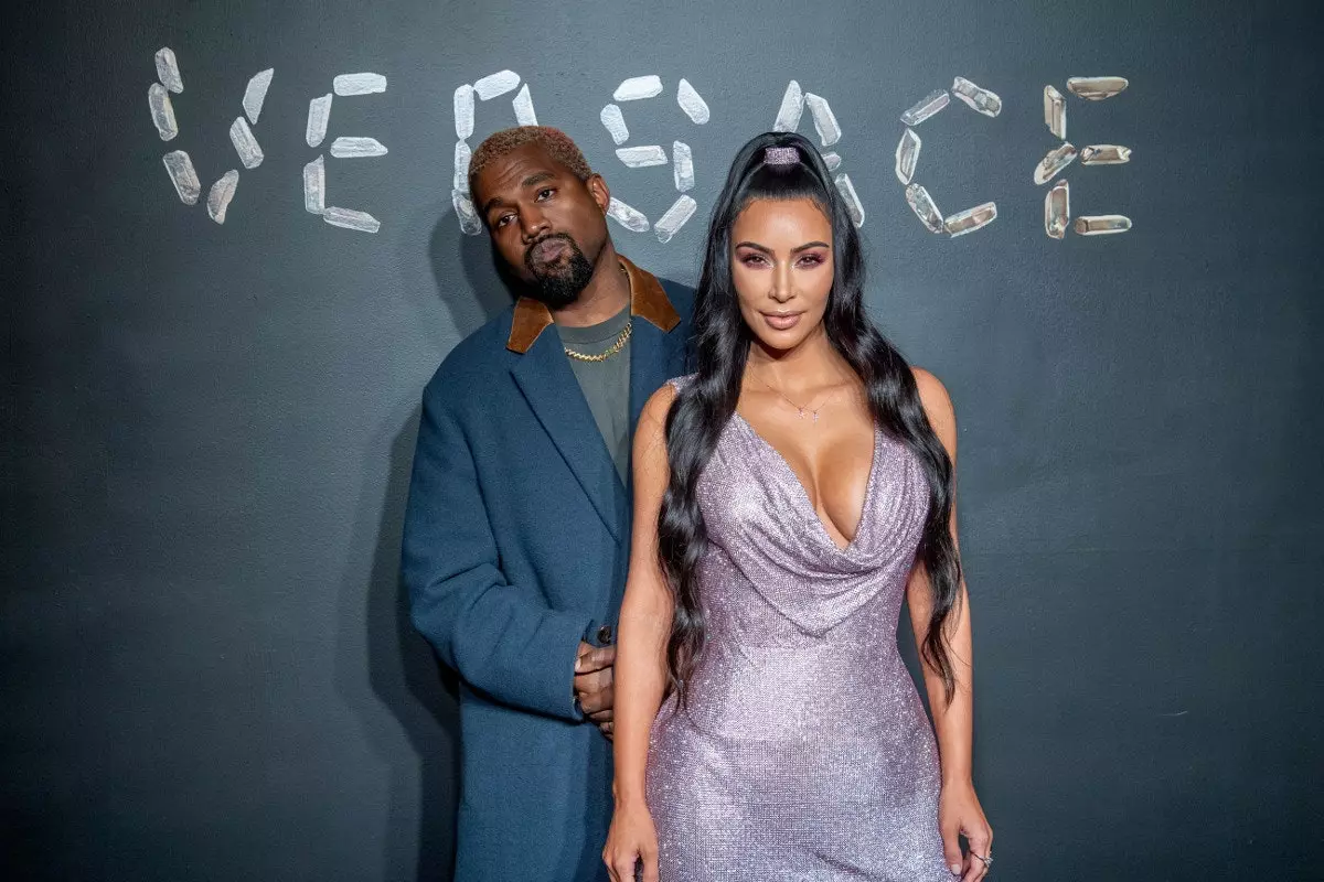 Kanye West kaj Kim Kardashian