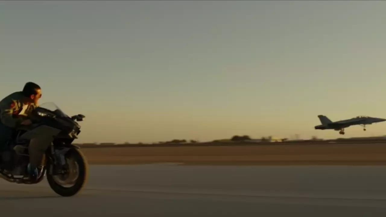 La nova moto de Top Gun: Maverick segueix sent una Kawasaki