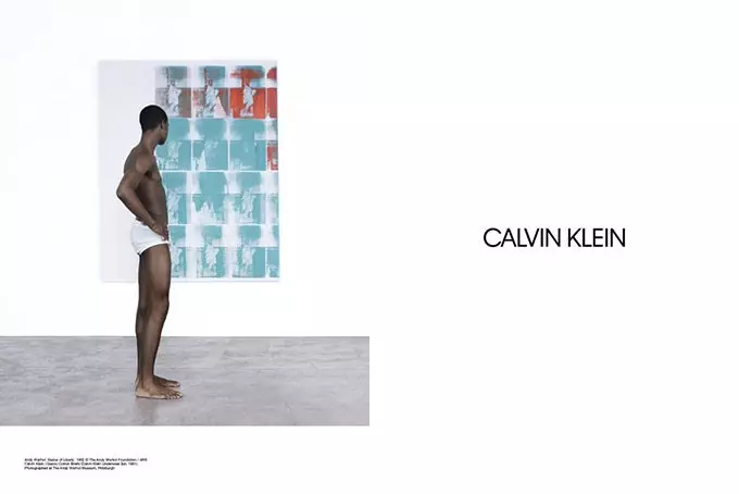 calvin klein raf Simons American Alailẹgbẹ ipolongo