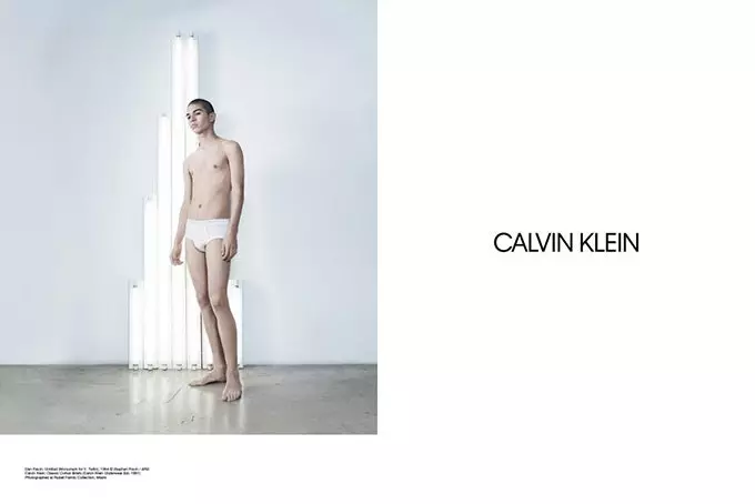 calvin klein raf Simons American Alailẹgbẹ ipolongo