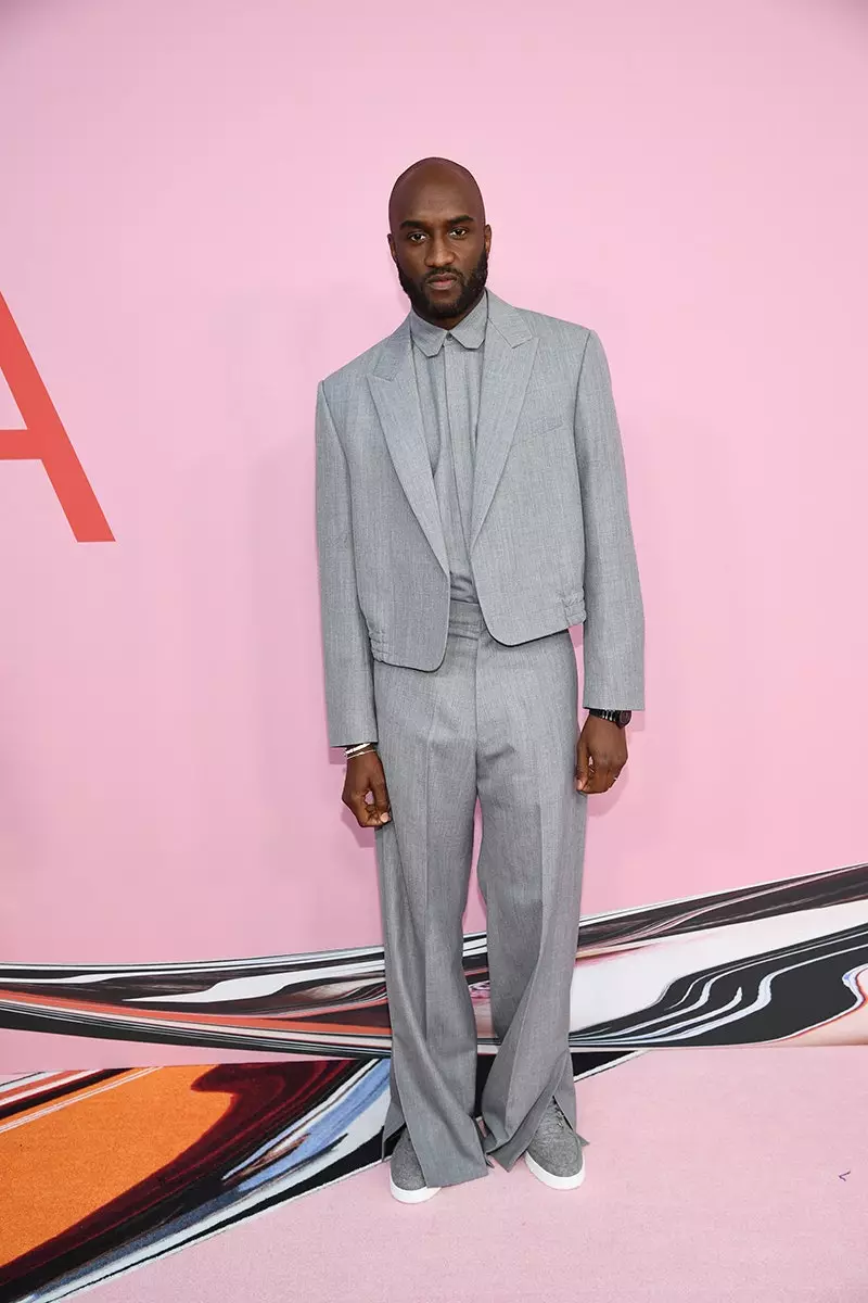 Virgil Abloh ក្នុងកម្មវិធី CFDA Awards ឆ្នាំ 2019