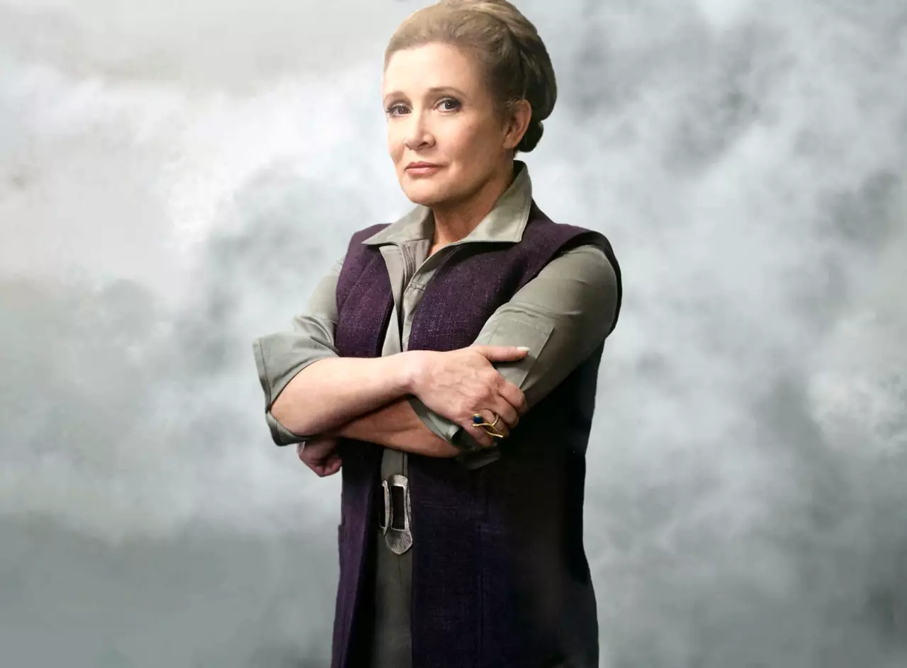 Carrie Fisher Prinsessan Leia