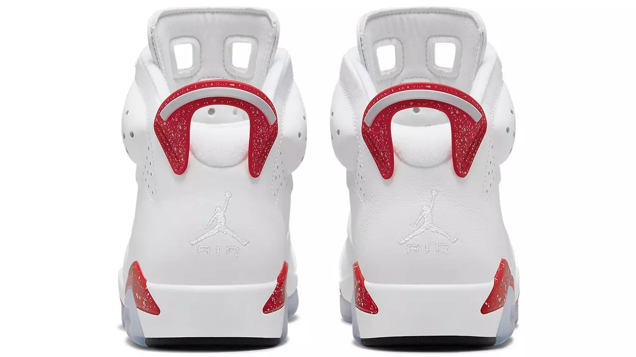 The Air Jordan 6 “Red Oreo” 2022 جا سڀ کان وڌيڪ سجيل اڇا سنيڪرز آھن