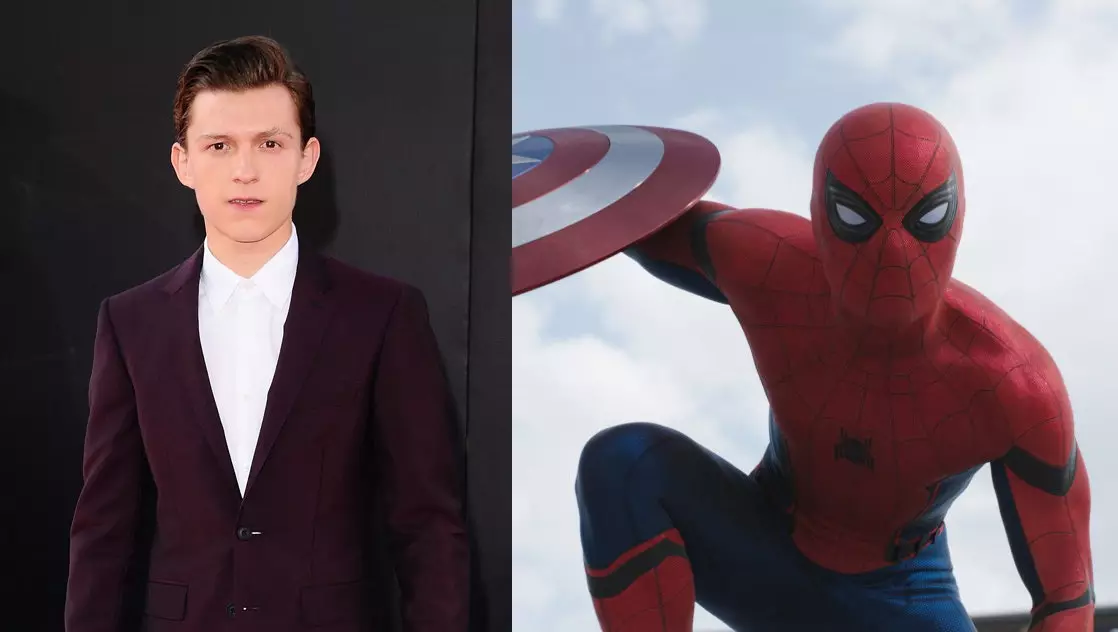 Tom Holland Spiderman civil war