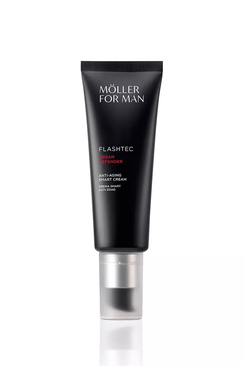 Man Urban Defender Flashtec Anti-Aging Face Cream အတွက် Möller