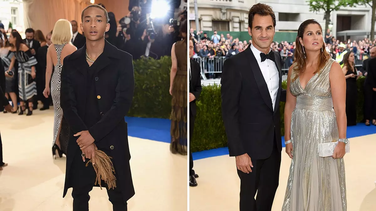 Jaden Smith na Roger Federer