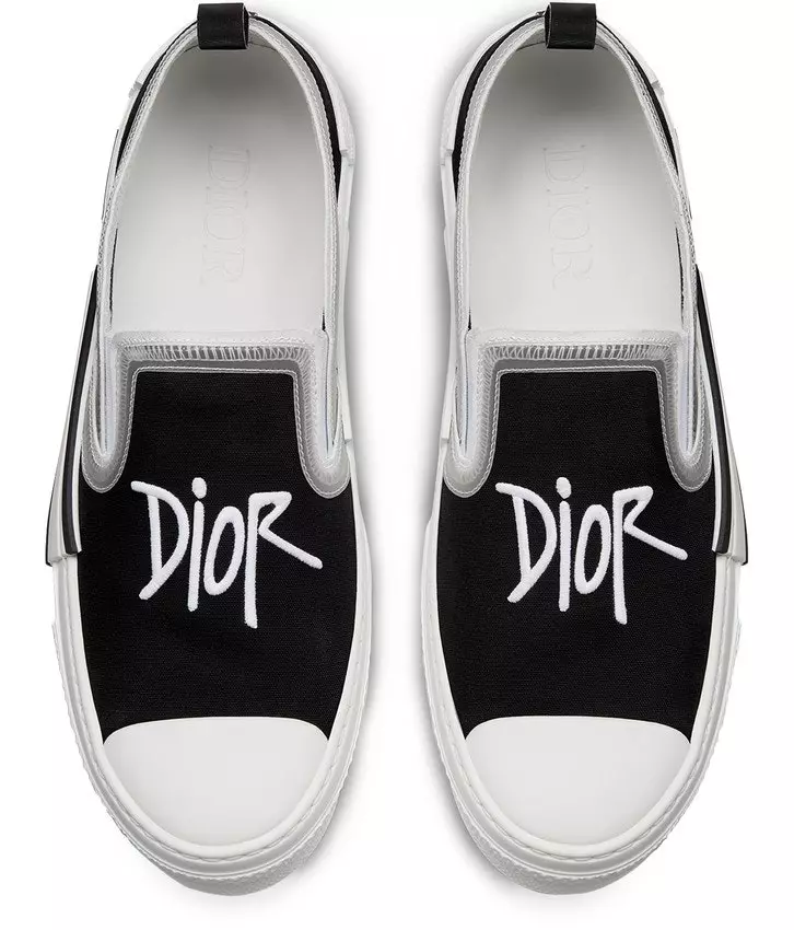 Кроссовки без шнурков Dior B23