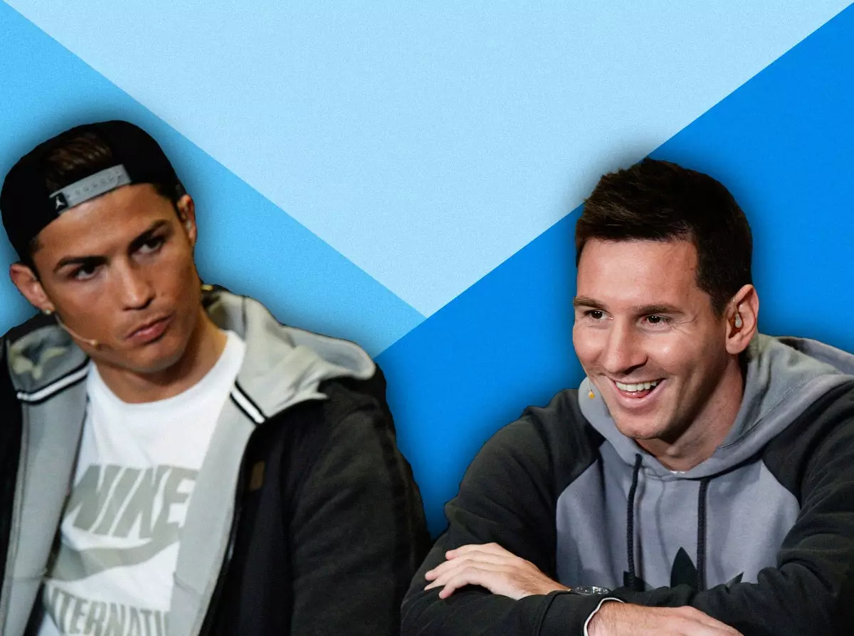 Cristiano Ronaldo och Messi