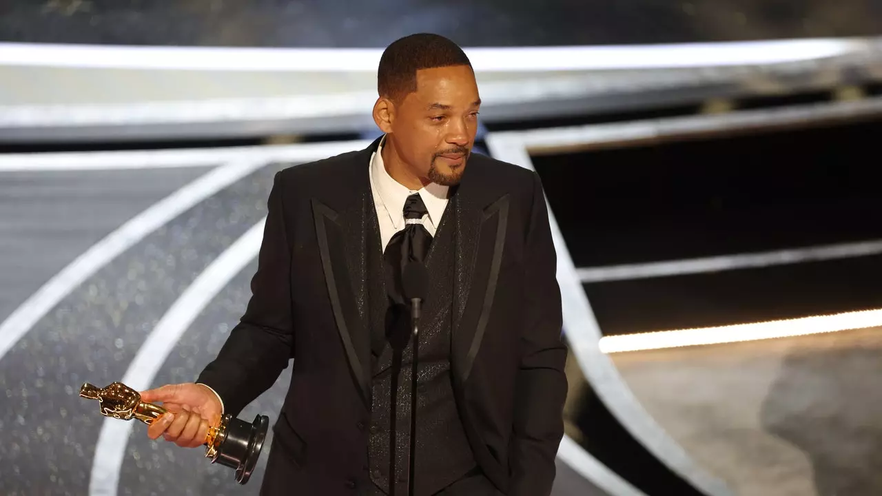 Will Smith slaan Chris Rock by de Oscars fan 2022 is net terjochte