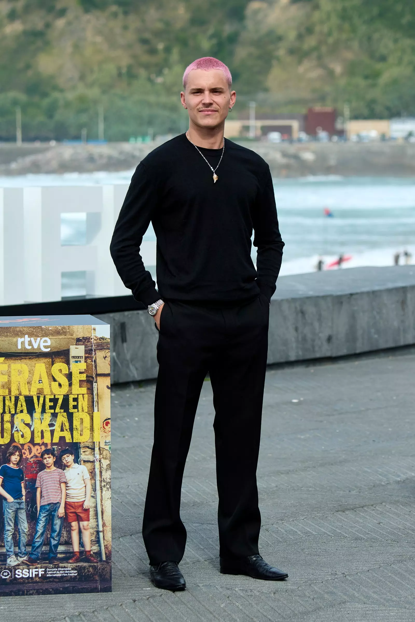 Arón Piper sa San Sebastian Film Festival.