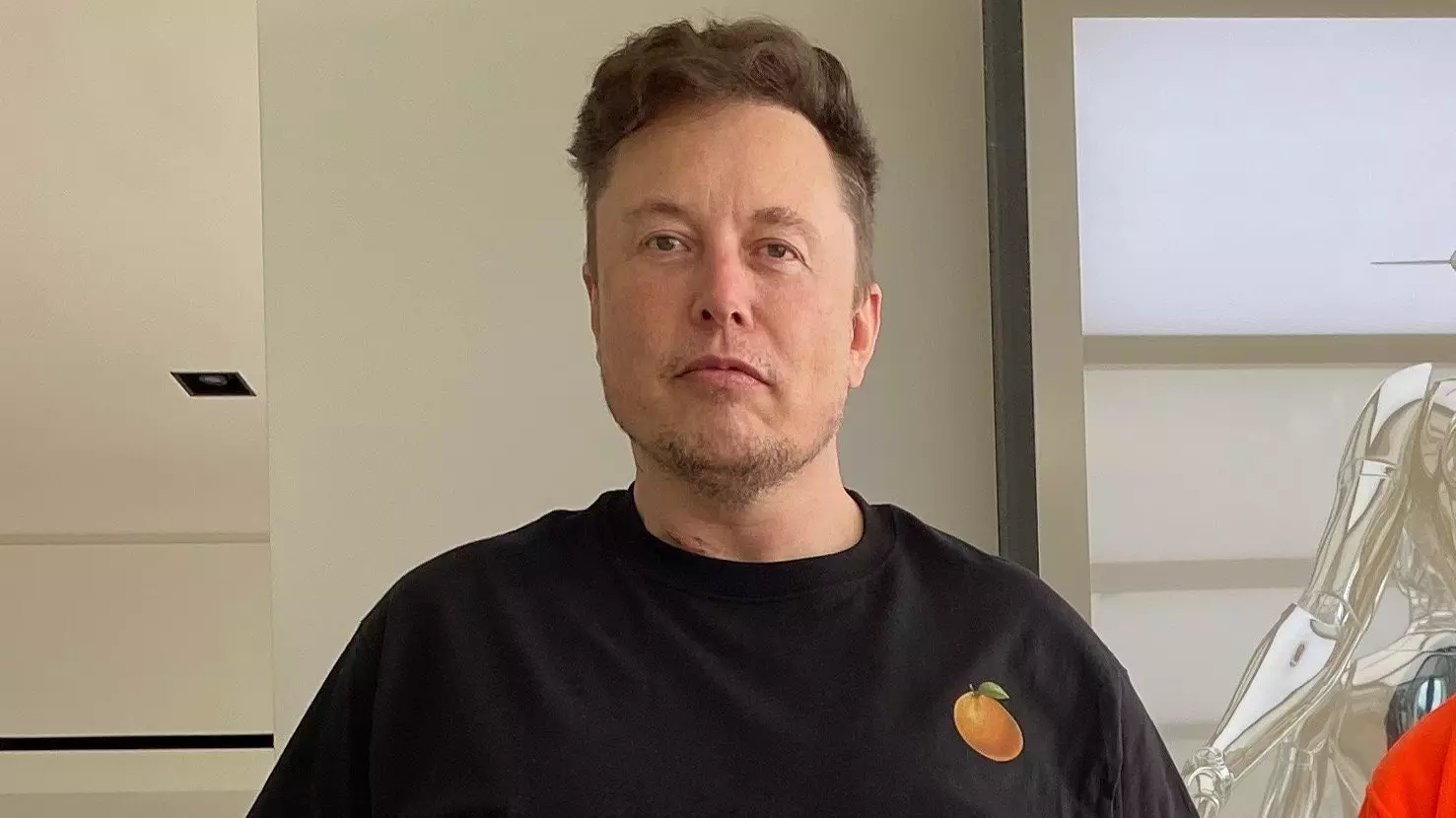 Elon Musk e Kanye West imortalizados pela namorada do ex, a cantora Grimes.