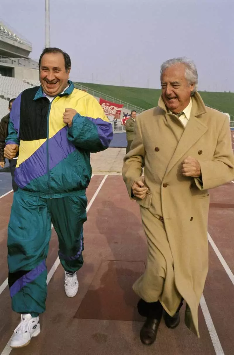 Jesús Gil was 'The Pioneer' of wearing the tracksuit before Tony Soprano.