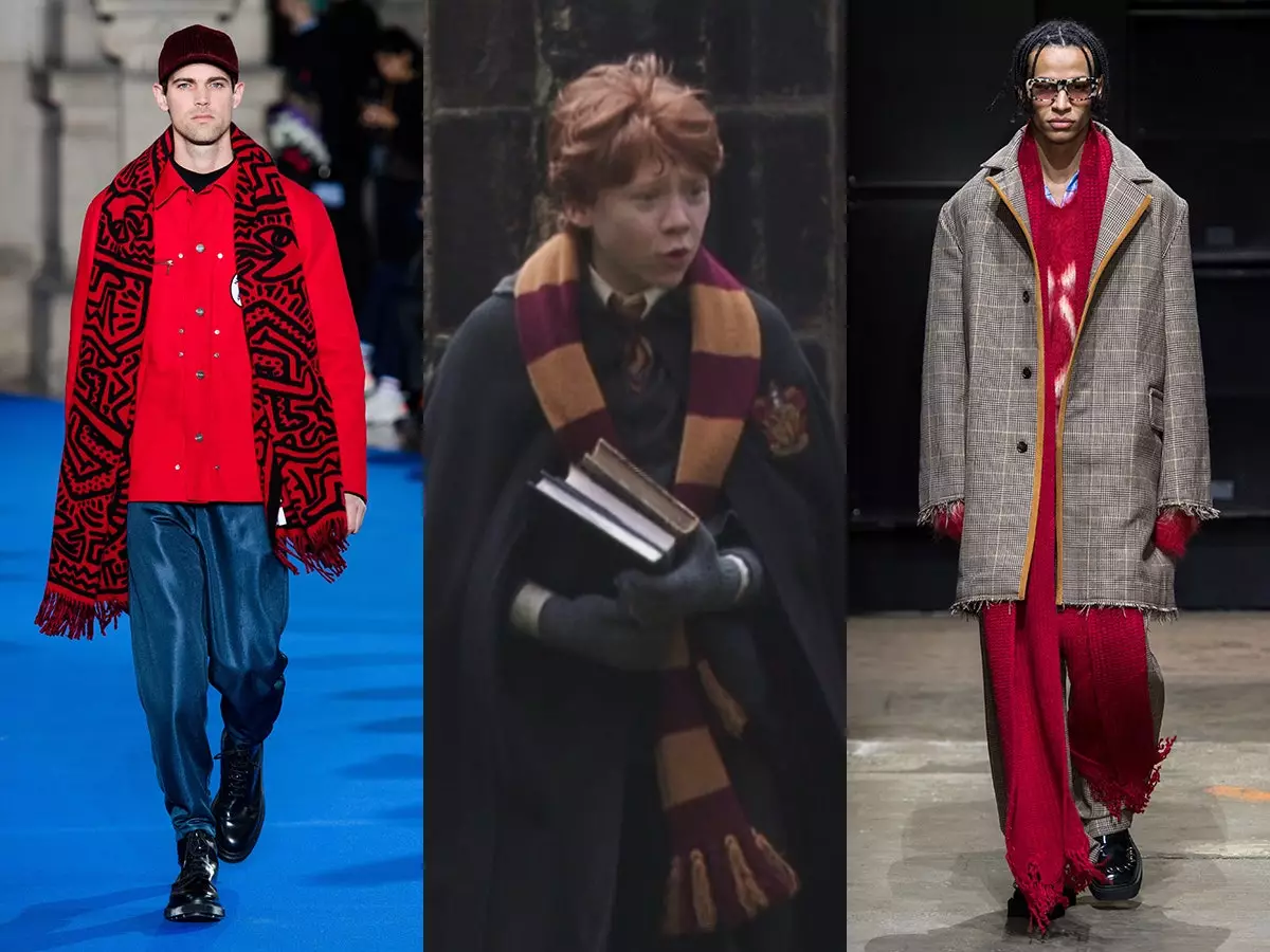 Ron Weasley ma talosaga a Études ma Marni autumn winter 2019.